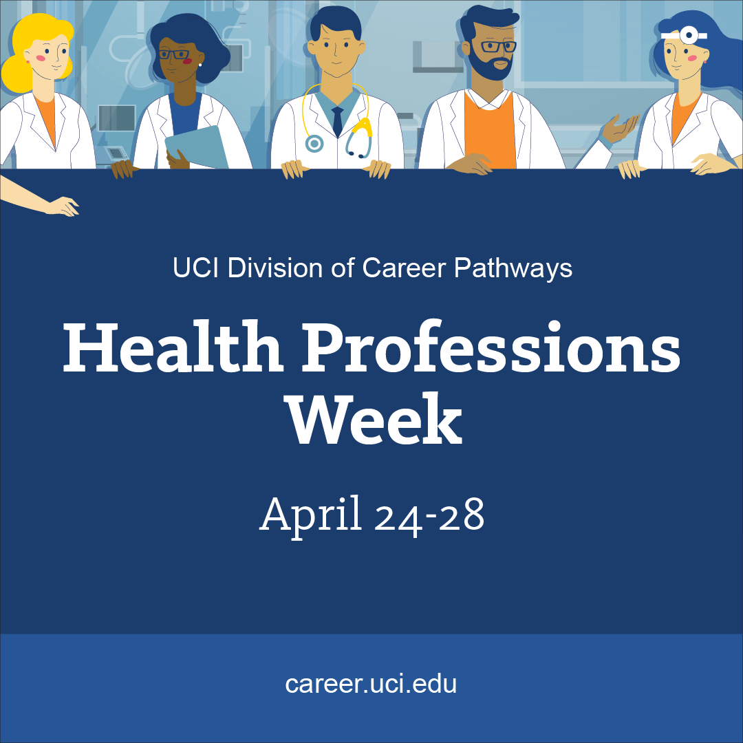 Health Professions Week - UCI Division of Career Pathways